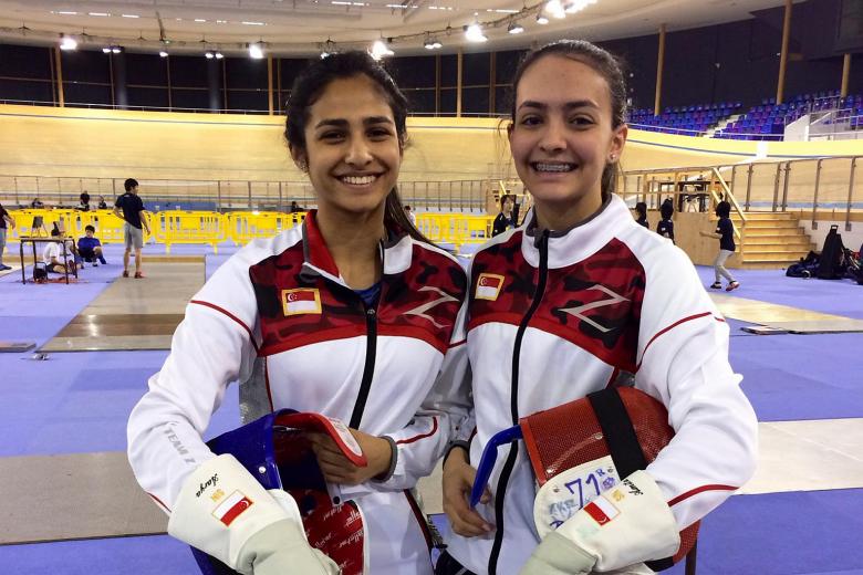Fencing: OneTeamSG's Amita Berthier clinches bronze at women's cadet ...