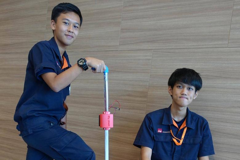 Students showcase award-winning inventions to assist the elderly and ...