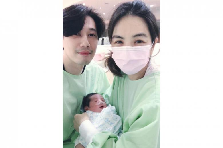 Meet S.H.E singer Ella Chen's newborn baby boy | The Straits Times