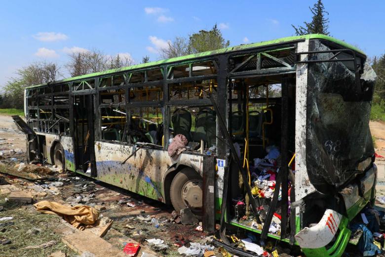 Witnesses describe horror of Syria bus bombing that killed nearly 70 ...