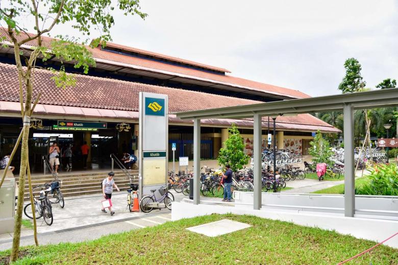 Covered walkway linking HDB block to Khatib MRT station will be ...