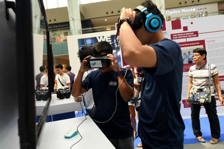 Virtual reality tours and innovation on show at Singapore Maritime Week ...