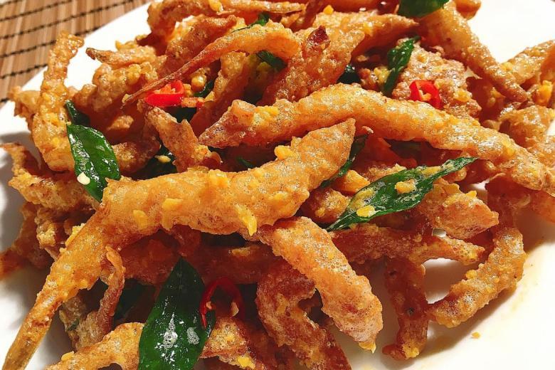 Double frying for double goodness when making fried whitebait with ...