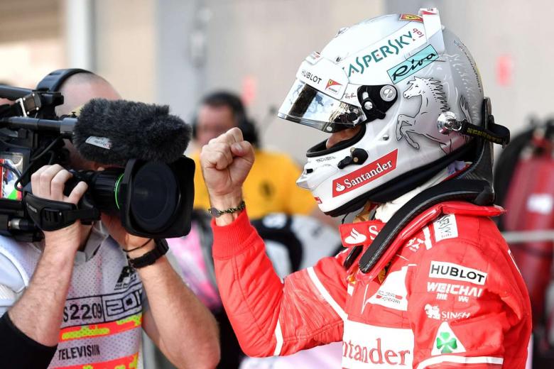 Formula One: Vettel on pole for Russian GP in Ferrari one-two | The ...