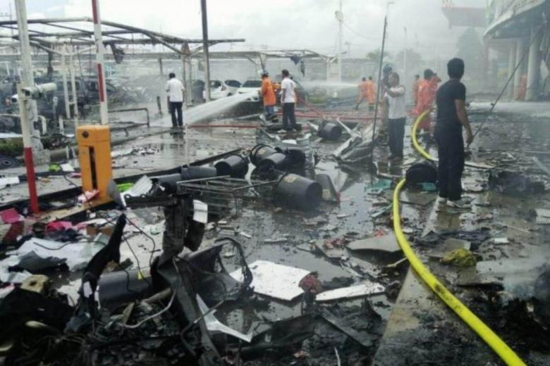 At least 51 injured in double bombing at department store in Pattani ...