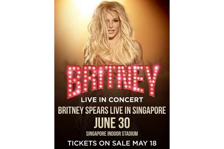 Tickets to Britney Spears' first concert here cost as much as $568 ...