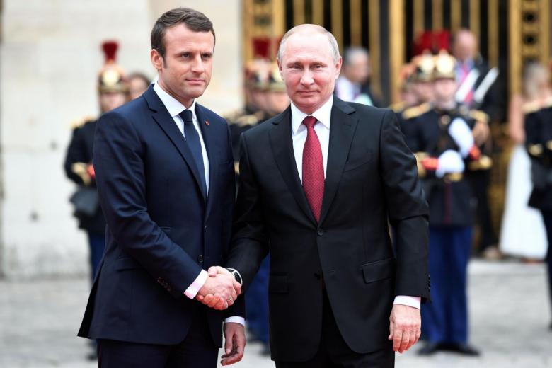 Macron's meeting with Putin right after G-7 summit an 'excellent ...