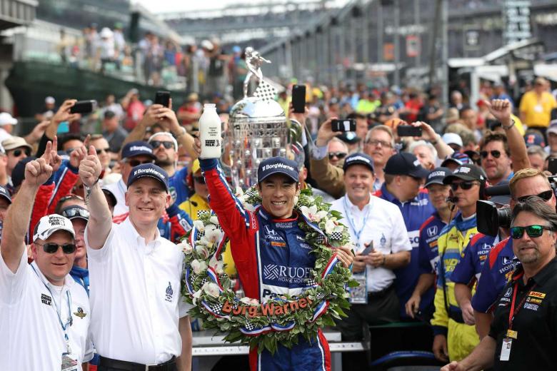 Motor racing: Takuma Sato becomes first Japanese driver to win Indy 500 ...