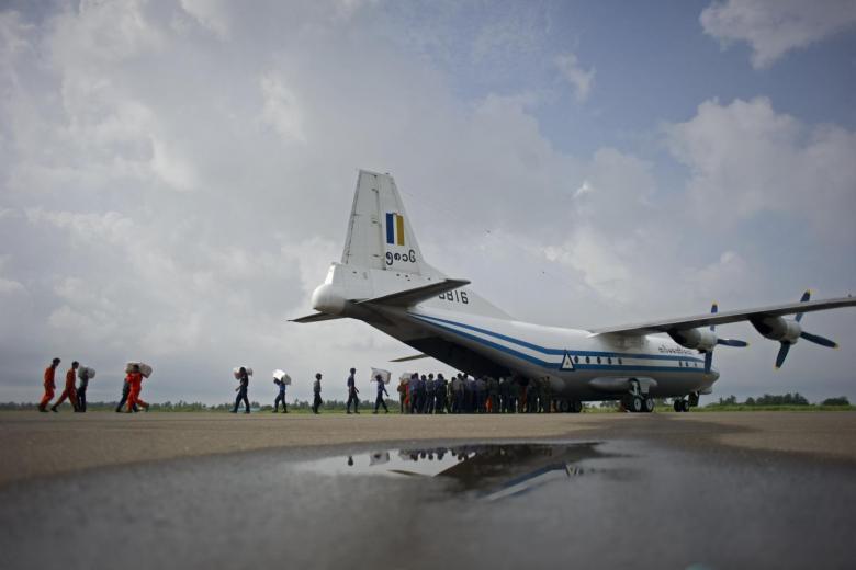 Debris from Myanmar military plane found in sea: Official | The Straits ...
