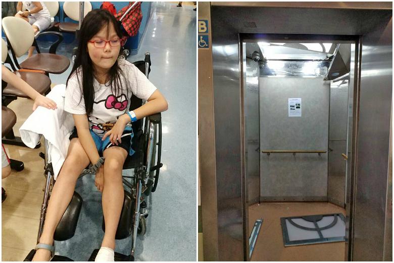 10-year-old girl hurt in Sengkang lift; ceiling panel improperly ...