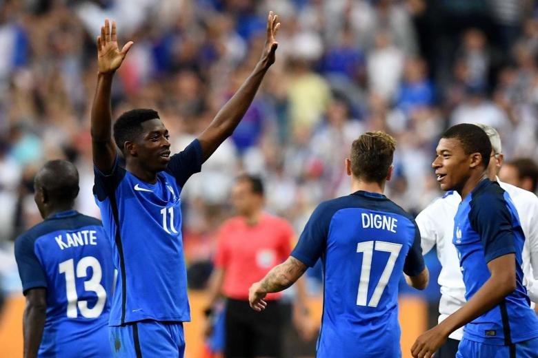 Football: France edge thrilling friendly against England | The Straits ...