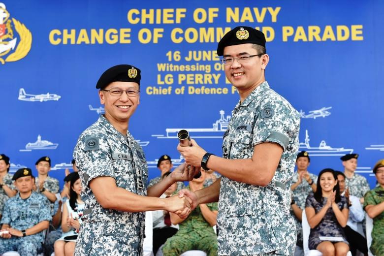 New Chief of Navy Lew Chuen Hong takes command | The Straits Times