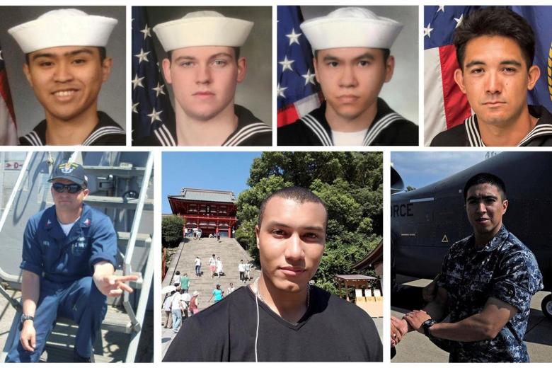 US Coast Guard interviews container ship crew after 7 US sailors killed ...