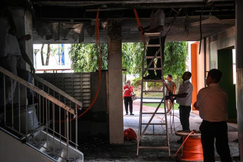 Toa Payoh fire: 61-year-old man arrested for mischief by fire, police ...