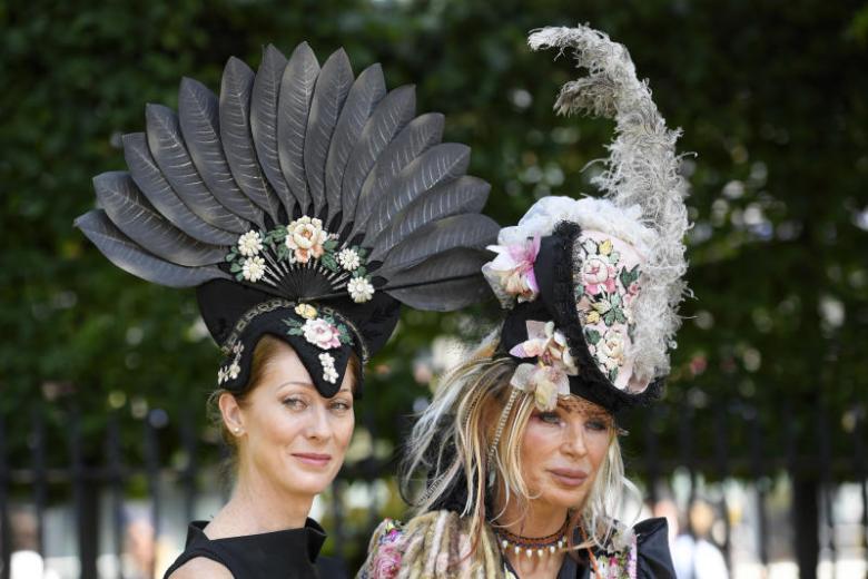 In Pictures: Hats steal the show at the Royal Ascot racecourse in ...