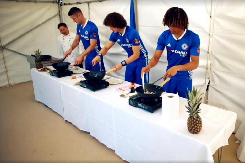 Football: Chelsea players cook up a storm ahead of ICC Singapore | The ...