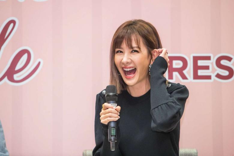 Actress Amber An says her svelte figure will be under threat from ...
