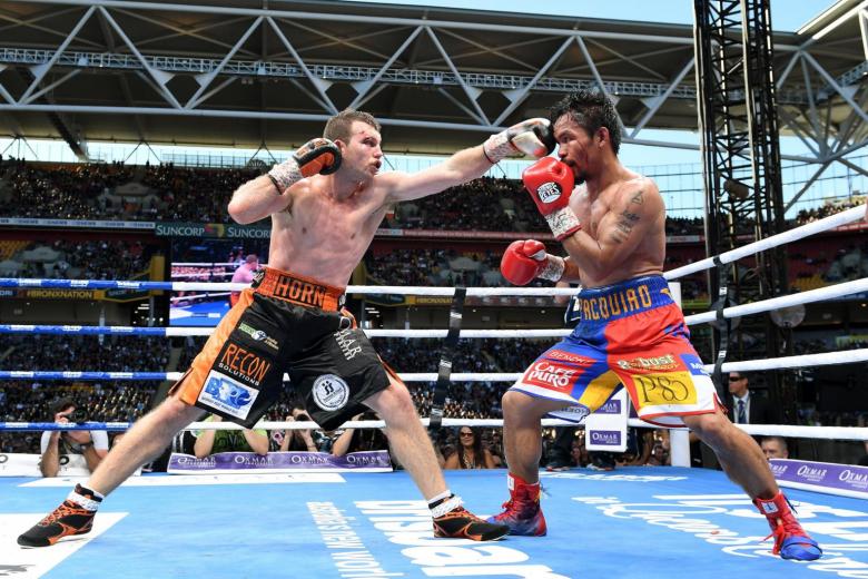 Boxing: Horn stuns Pacquiao to win WBO welterweight crown | The Straits ...