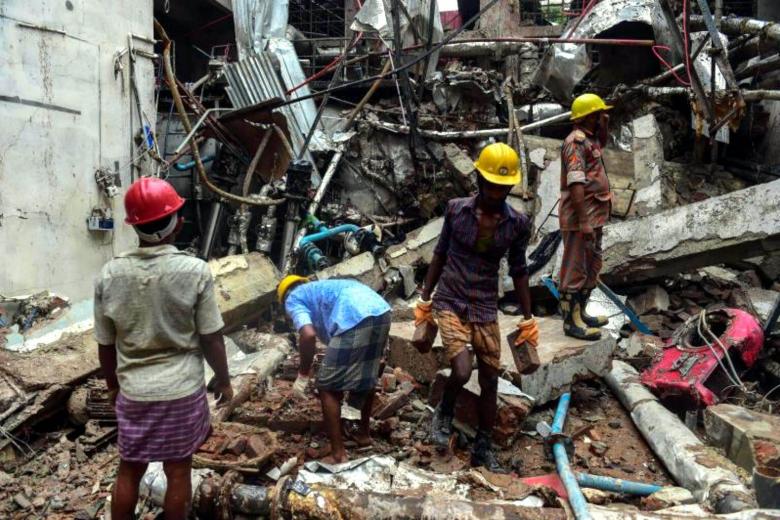 Bangladesh says faulty boiler caused deadly factory blast | The Straits ...