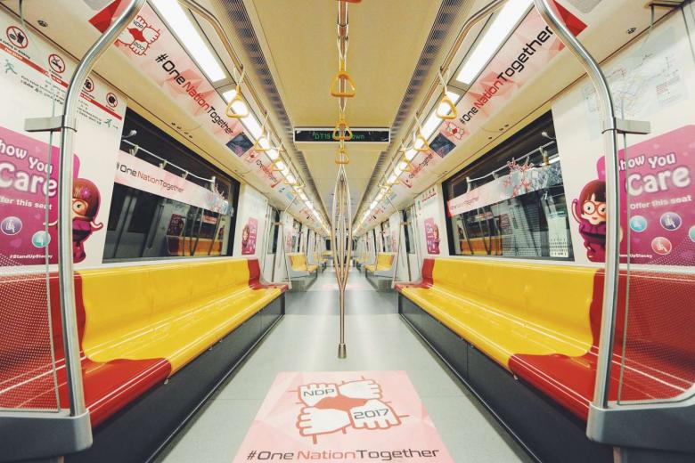 LTA launches NDP-themed trains that will run till Aug 27 | The Straits ...
