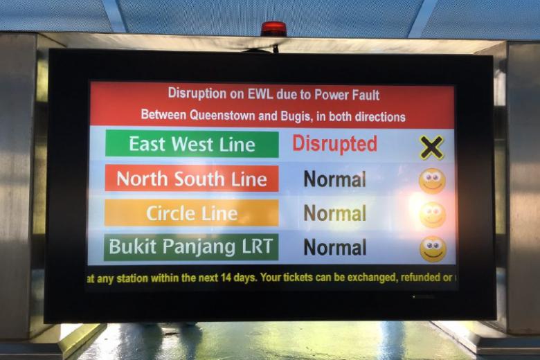 No service between Queenstown and Bugis MRT stations for half hour to ...
