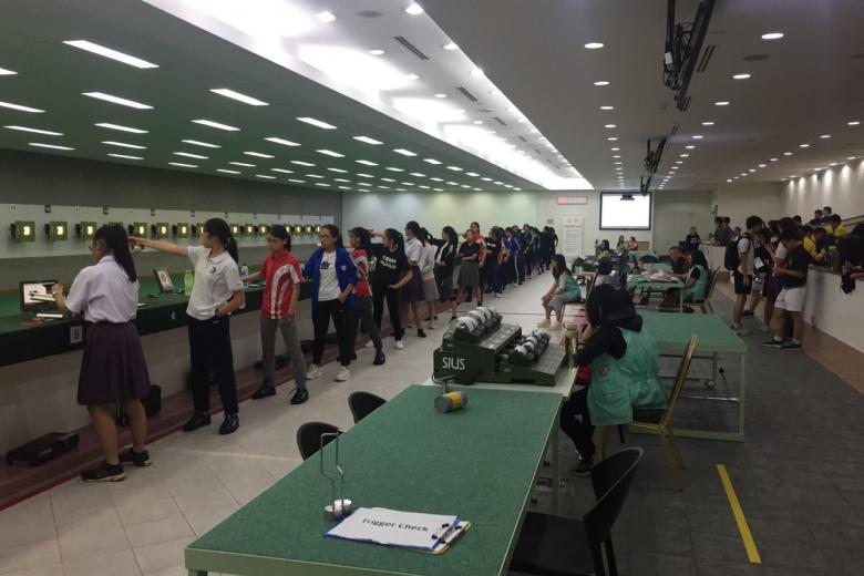 School Sports: Gai Tianrui stars in National C Division shooting finals ...