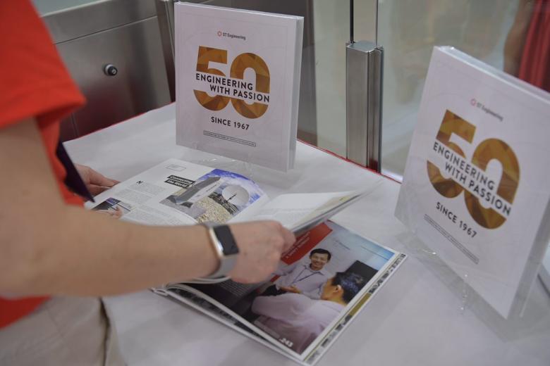 ST Engineering marks 50 years with launch of new book | The Straits Times