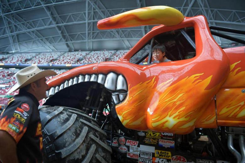 Monster Jam drivers all revved up for National Stadium show on Saturday ...