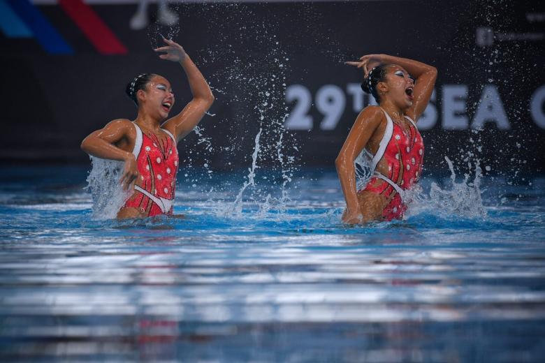 SEA Games: Synchronised swim duo clinch second gold for Singapore | The ...