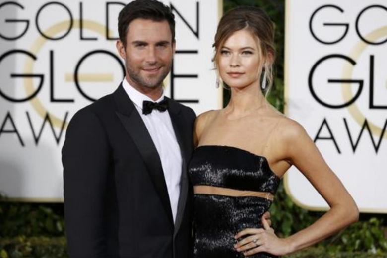 Maroon 5 singer Adam Levine and his wife Behati Prinsloo expecting baby ...