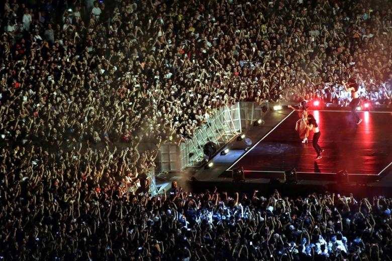 F1 concert review: Ariana Grande thrills with her voice, The ...