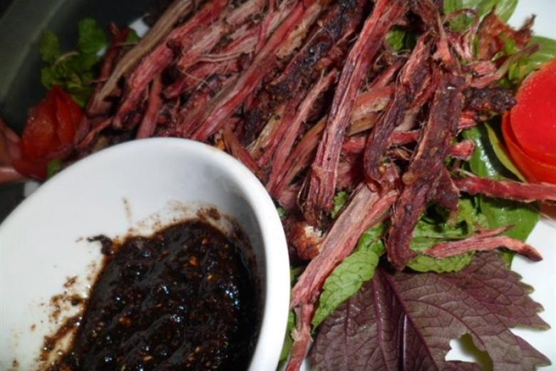 When visiting northwest Vietnam, sample smoked buffalo meat | The ...