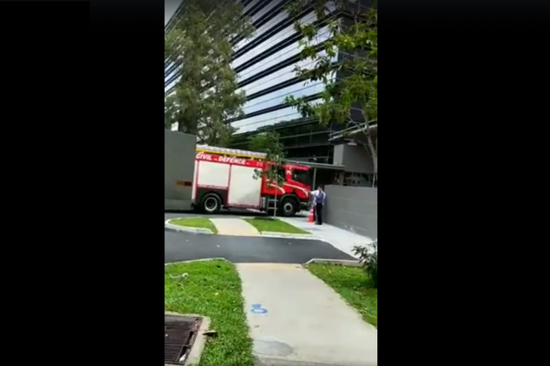 More than 1,000 people evacuated from SP Group building after smoke ...