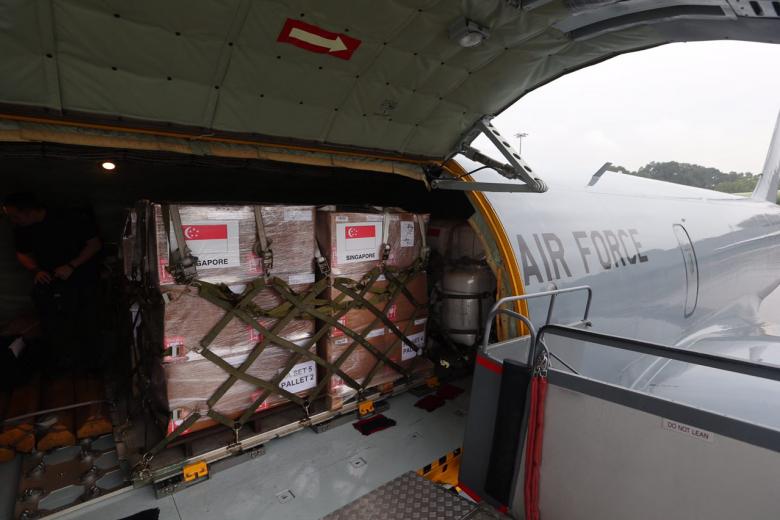 RSAF delivers humanitarian relief supplies worth $270,000 to aid ...