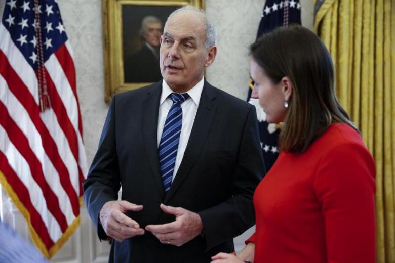 Chief of Staff Kelly makes false claims in dispute over Trump's ...