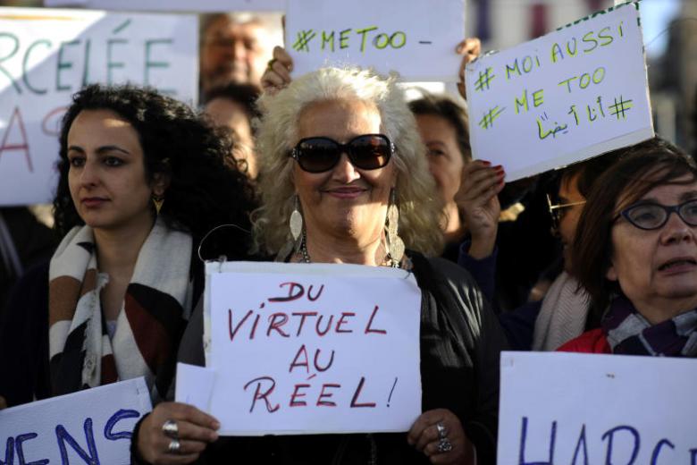 #Metoo campaign moves to French streets | The Straits Times