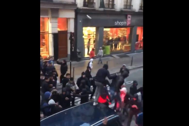 Rapper video shoot sparks fresh riots in Brussels | The Straits Times