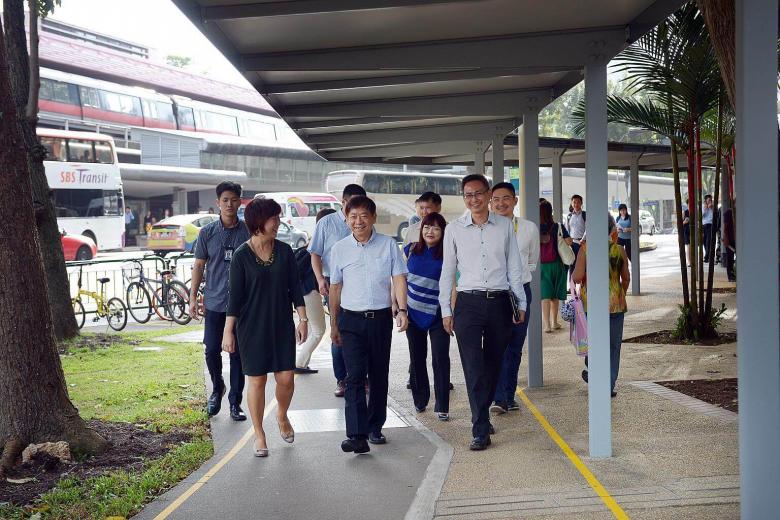 Route between Redhill MRT station and Enabling Village made more ...