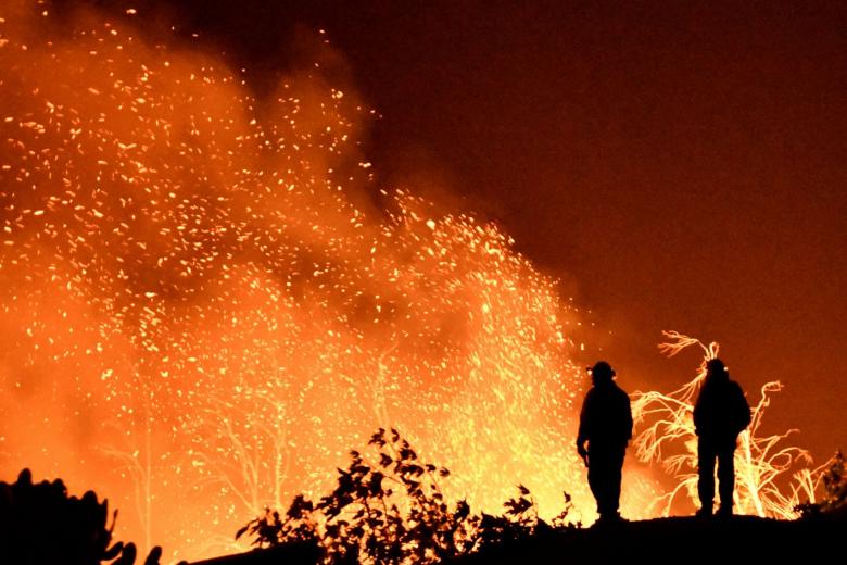 Montecito's misery: Ash rains in California wildfire battle | The ...
