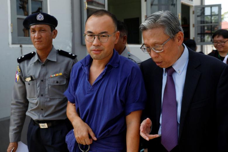 Myanmar police to free journalists Lau Hon Meng, Mok Choy Lin in drone ...