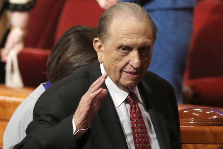 Thomas Monson, head of Mormon church, dies aged 90 | The Straits Times