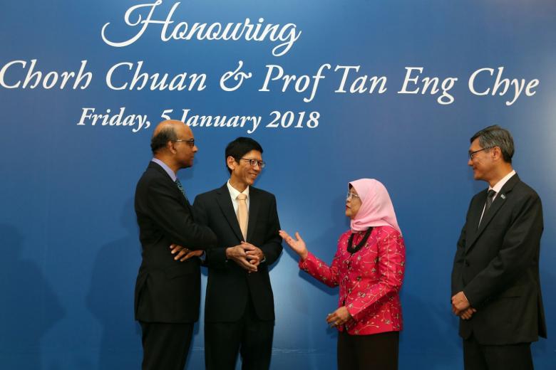 NUS honours Prof Tan Chorh Chuan with University Professor title | The ...