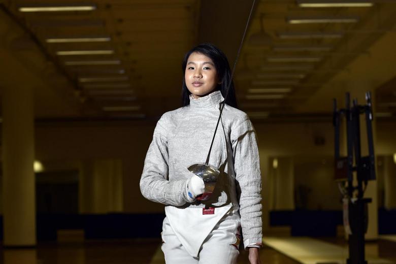 Fencing: National fencer Lau Ywen accepted into Stanford, hopes to ...