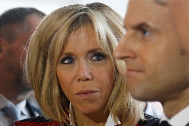 Brigitte Macron biography says husband wrote steamy book about their ...