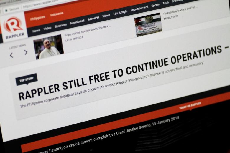 Philippines urges news site Rappler journalists to blog instead after ...