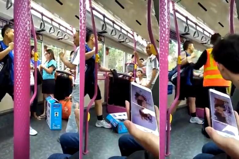 SBS bus captain intervened to stop 2 men arguing and spoiling for fight ...
