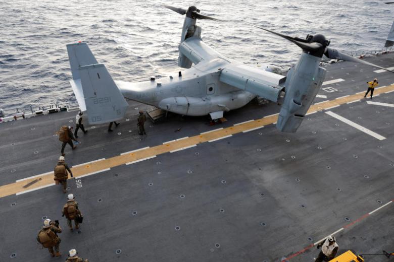 Head of US marines Osprey unit in Pacific sacked over loss of trust: US ...