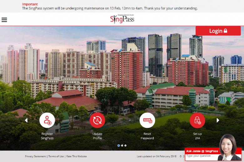SingPass, CorpPass systems to undergo another round of maintenance on ...