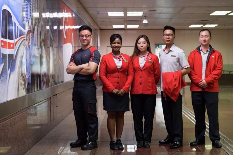 SMRT unveils new uniform for rail staff with focus on comfort and ...