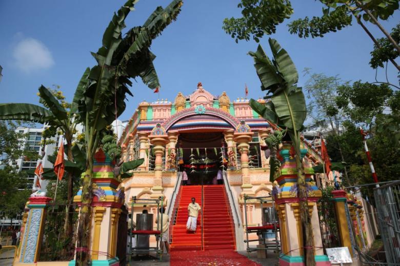 Hindu temple holds consecration ceremony after completing $4m revamp ...